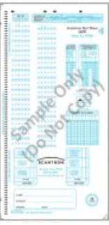 Sample Scantron Forms | Academic Technologies